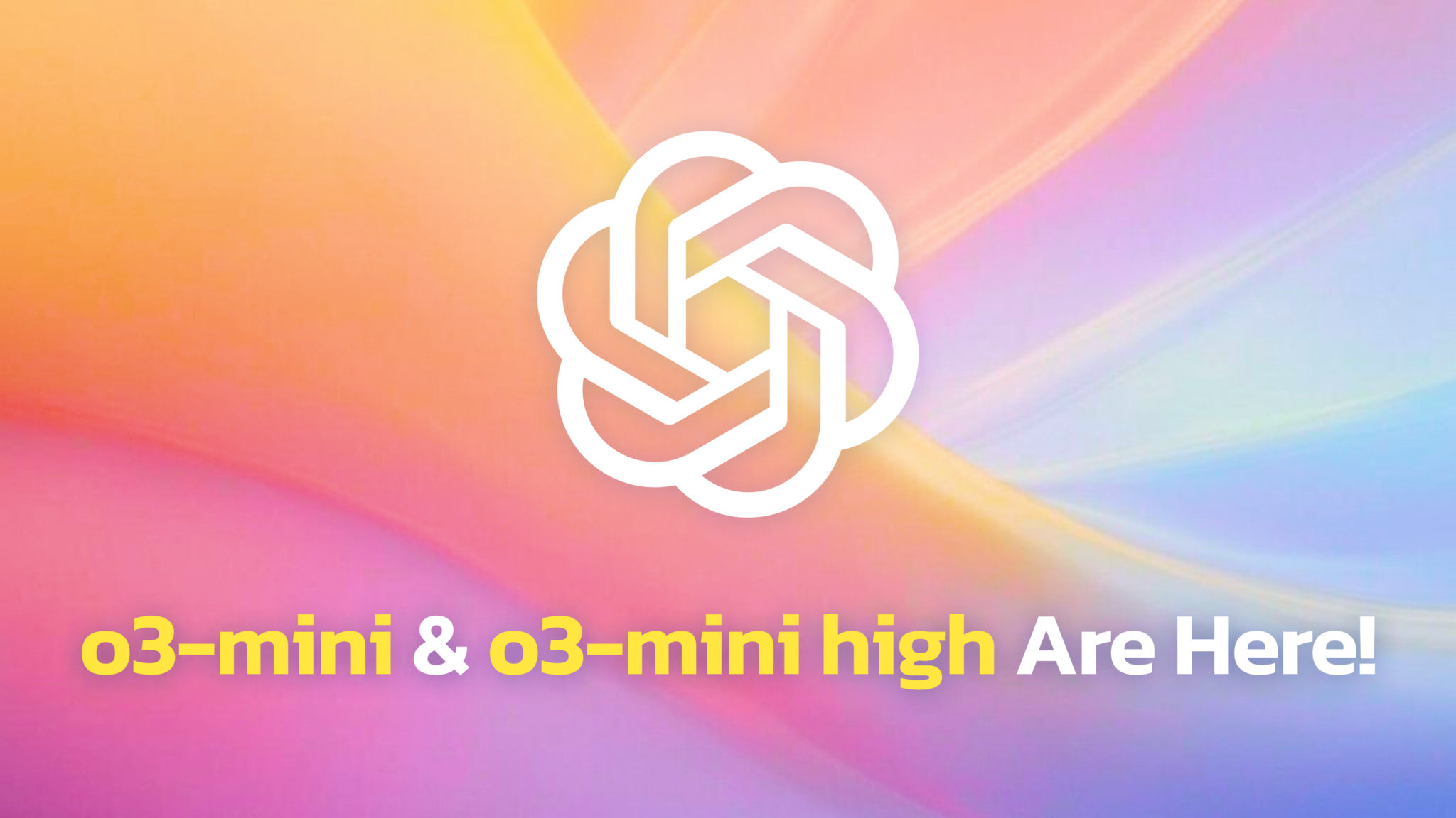 OpenAI Introduces o3-mini & o3-mini-high: Next-Level AI Reasoning ... OpenAI Introduces o3-mini & o3-mini-high: Next-Level AI Reasoning ...