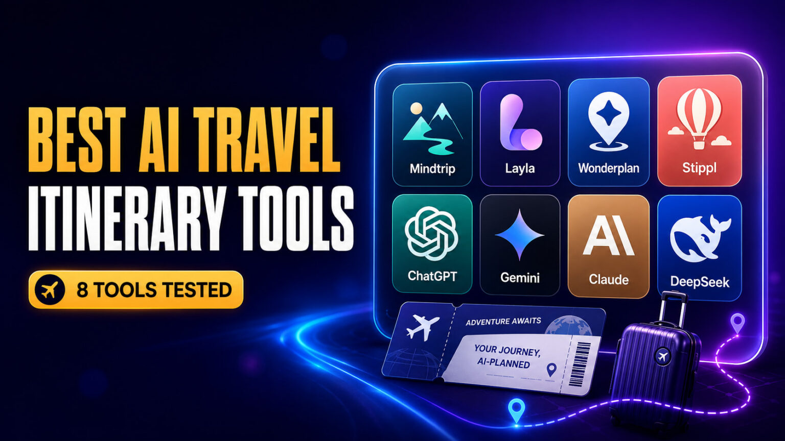 Best AI Travel Itinerary Generators 2026: 8 Tools Ranked