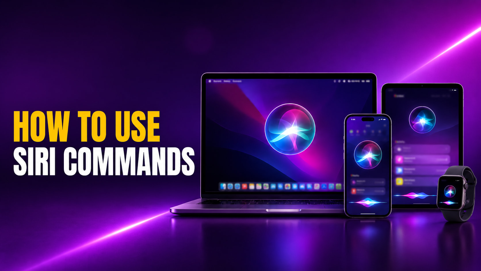 How to Use Siri: Commands for iPhone, iPad & Mac